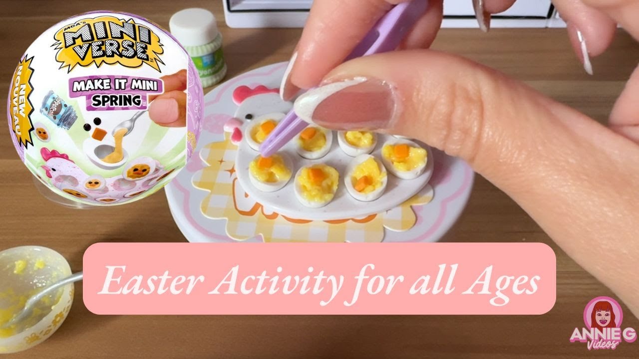 Make It Mini Spring Easter Eggs Miniverse MGA New Toys Unboxing and ...