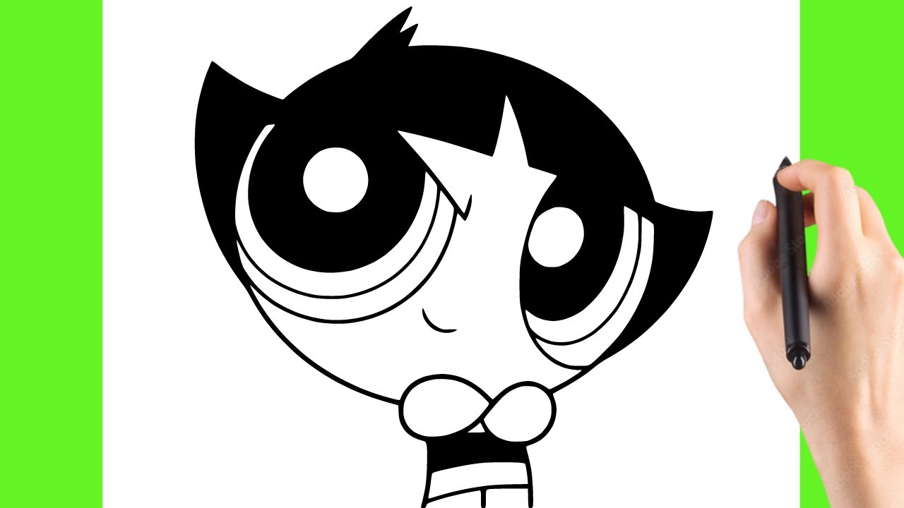 COMO DIBUJAR A BELLOTA LAS CHICAS SUPERPODEROSAS - YouTube