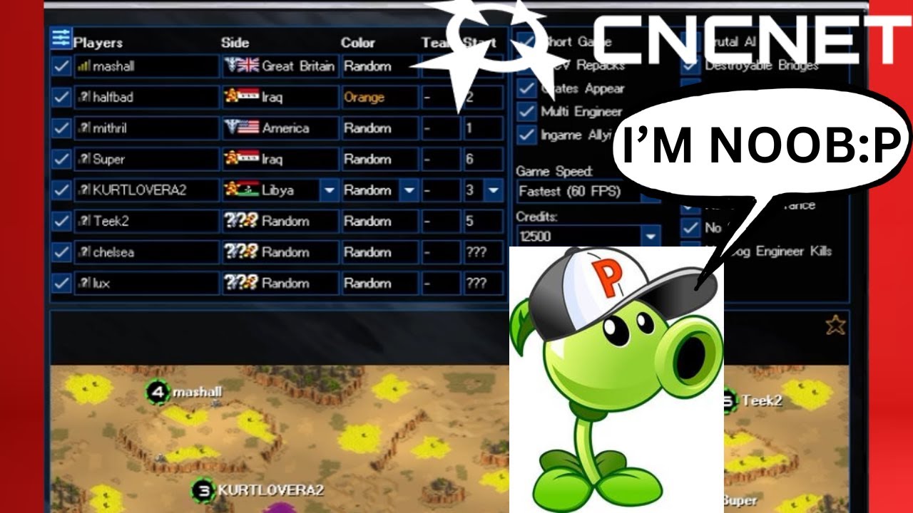 RED ALERT 2 │ I GOT CARRY BY A PRO (4 vs 4) CnCNET - YouTube