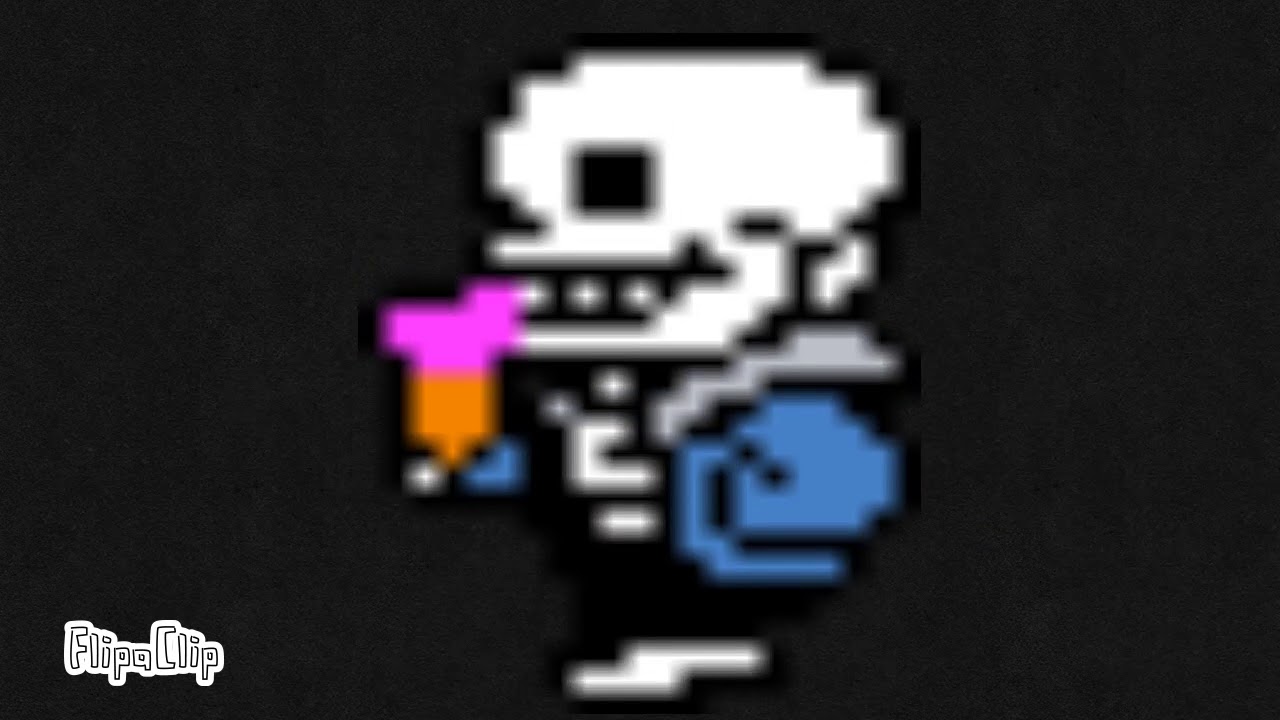 Sans undertale flipaclip - YouTube