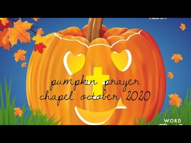 Christian Pumpkin Prayer Sign In