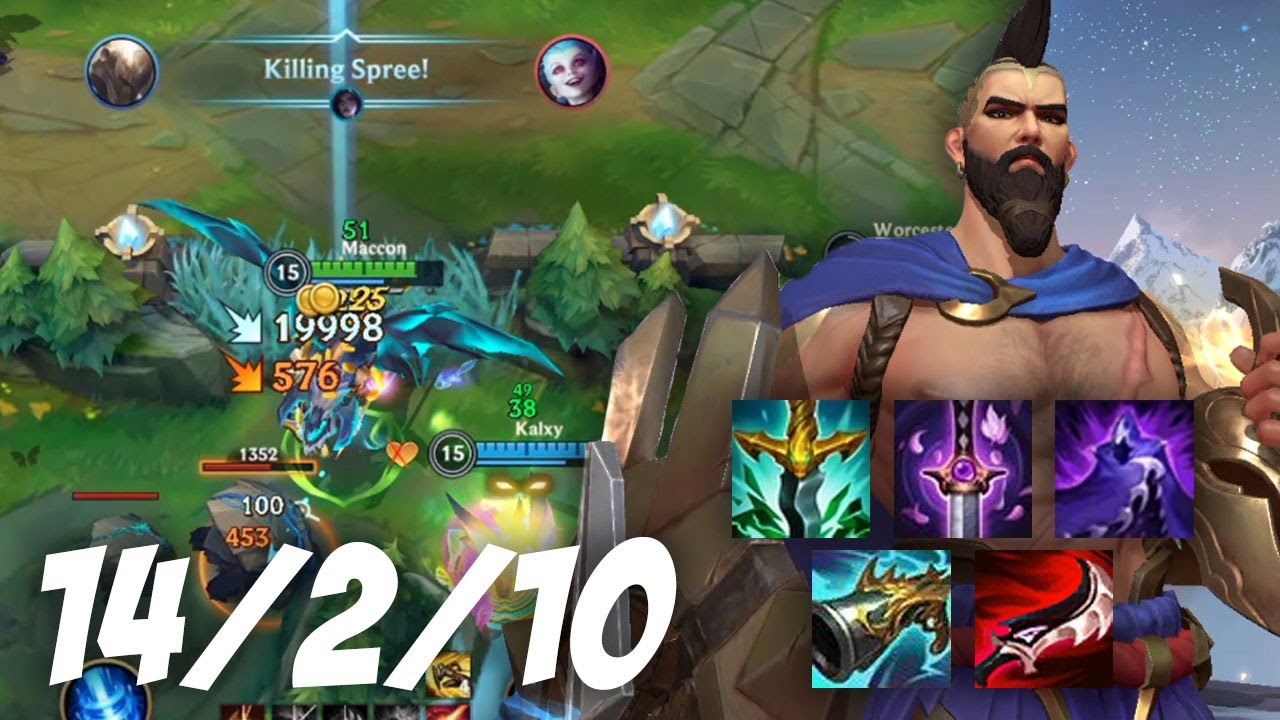 Wild Rift | I Build Every Lethality Items On Pantheon - YouTube