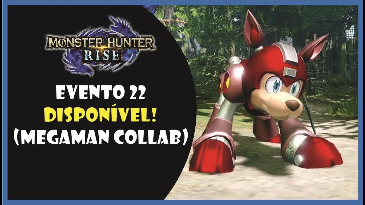MH Rise - Evento 22 disponível! (Megaman Collab) - YouTube