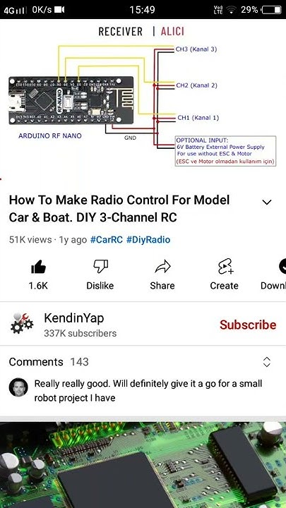 nrf 240L1 How to make receiver and transmitter(2) - YouTube