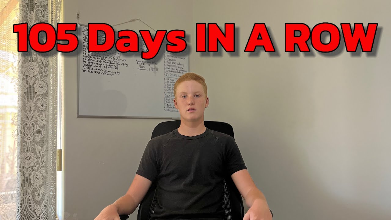 I’ve uploaded a video 105 days in a row (here’s the secret) - YouTube
