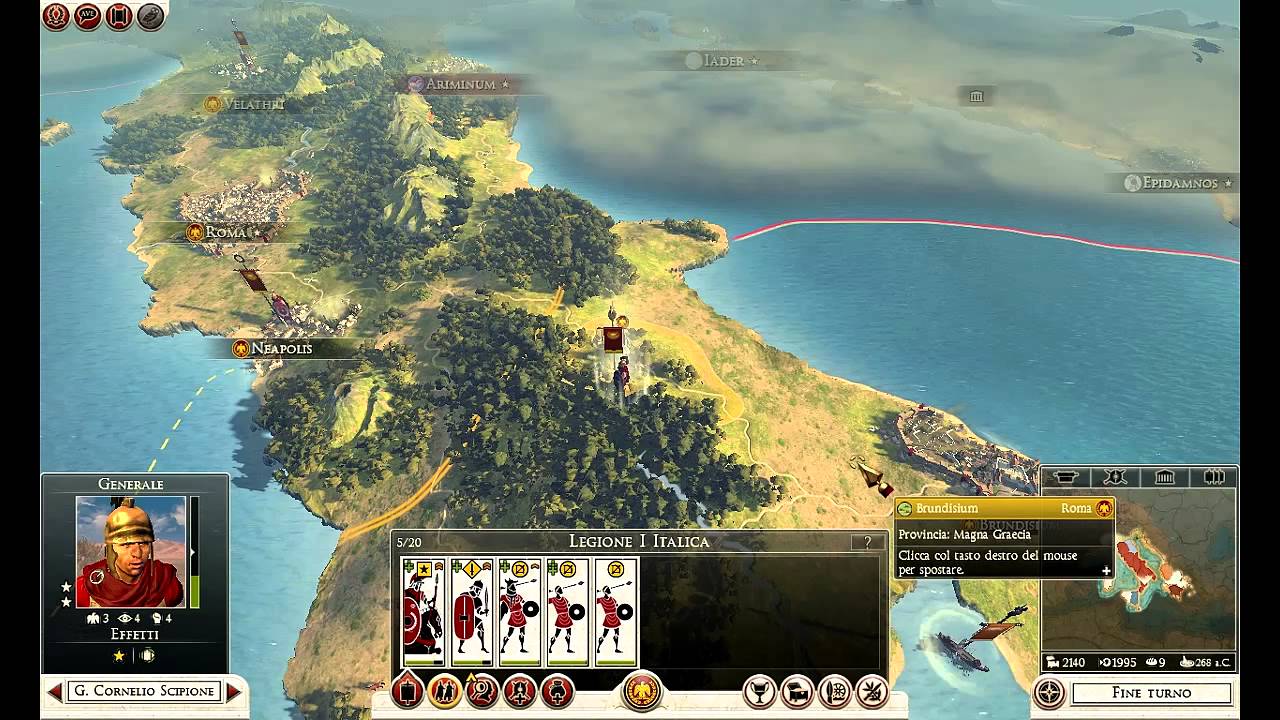 Rome II Total War Gameplay Ita ep.4 - Rome la parodia - YouTube
