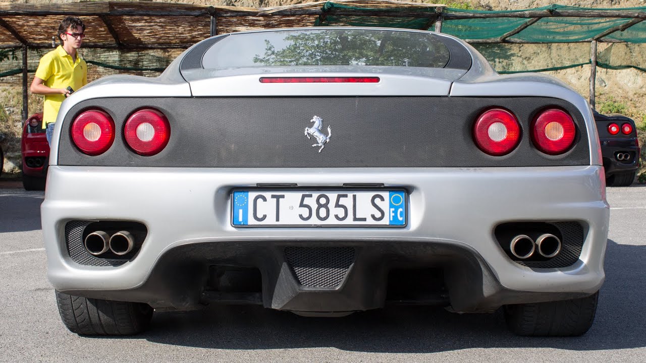 FERRARI 360 MODENA - REVIEW and sound 2014 - YouTube