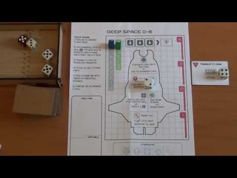 Print & Play #05: Deep Space D-6 - YouTube