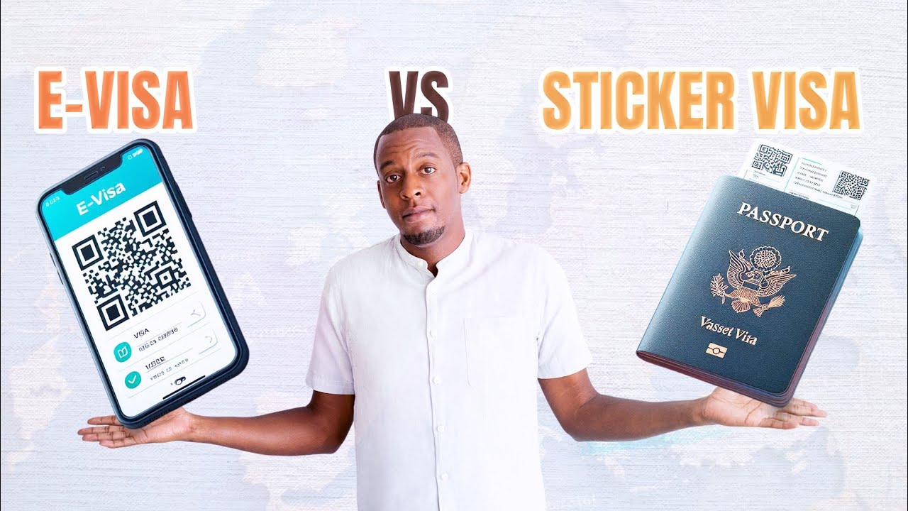 Sticker Visa or E-Visa | Which one is good for travel history | Furalle ...