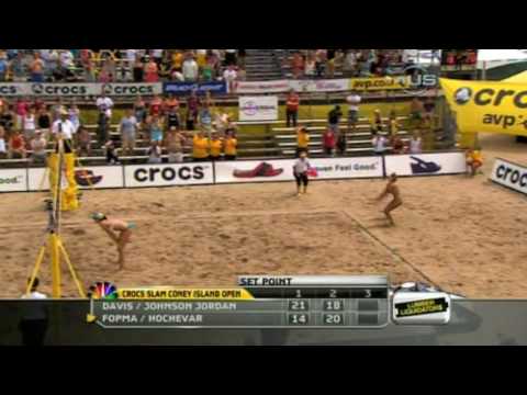 Hochevar and Fopma win Semi-Final from Universal Sports - YouTube