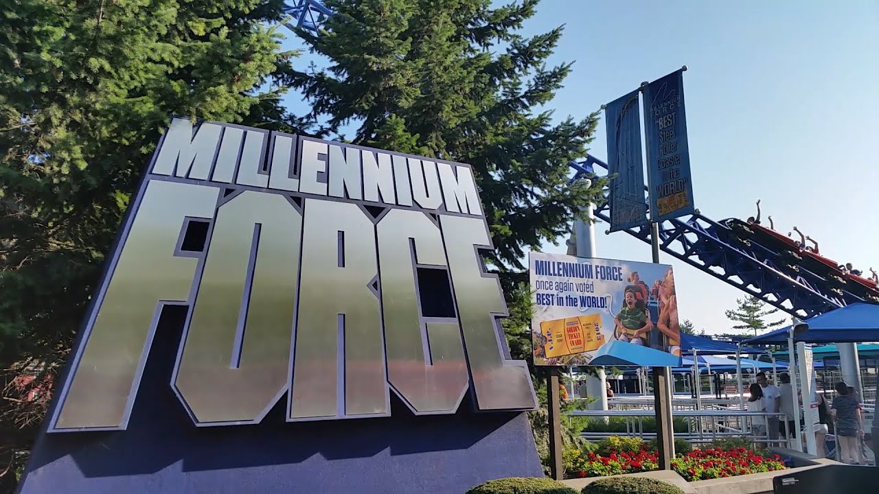 Millennium Force - Cedar Point - YouTube