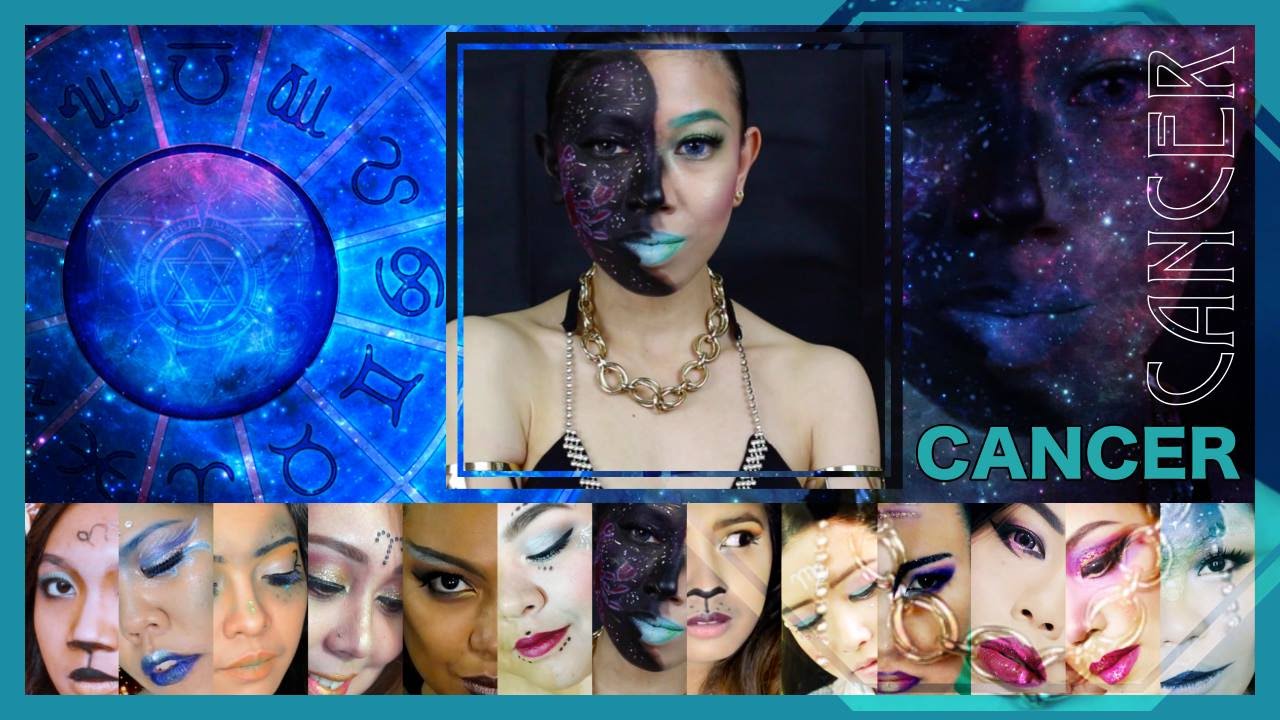 THE ZODIACS: CANCER | Avant Garde Makeup Collaboration - YouTube