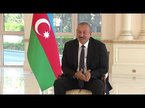 Azerbaycan Cumhurbaşkanı Aliyev'den, İran'ın sınırdaki askeri tatbikatına tepki (1)