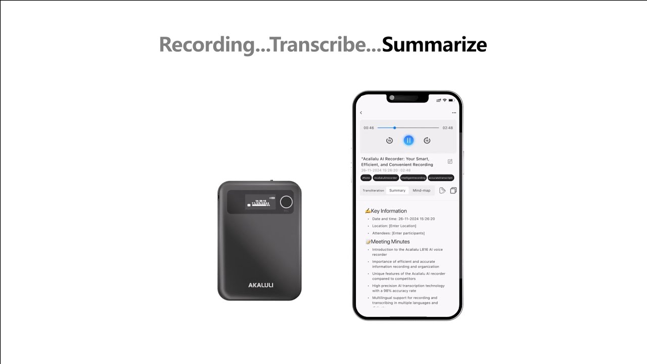 AI Voice Recorder (Chat GPT) technology converts recordings into ...