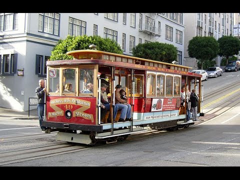 [San Francisco] Riding a Cable Car ! - YouTube
