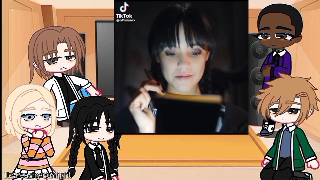 Wednesday Friends React To Wednesday Addams On Tiktok οΈ οΈπ¦πΊπ¨π°πΊπΈπΊπΈπ΅ππ΅π