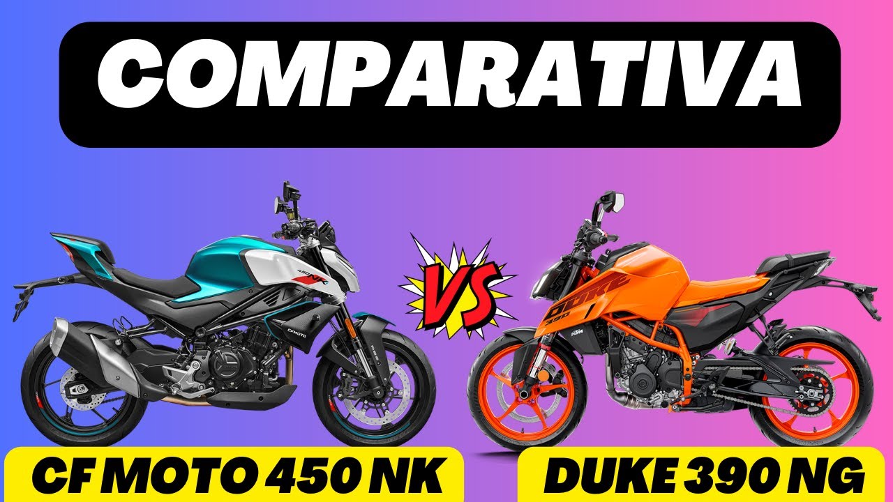 🚀KTM Duke 390 NG 2024 o CF Moto 450 NK?🤔😨🤯🤔 CUAL se COMPRARIAN? 🤔🤔👀 ...