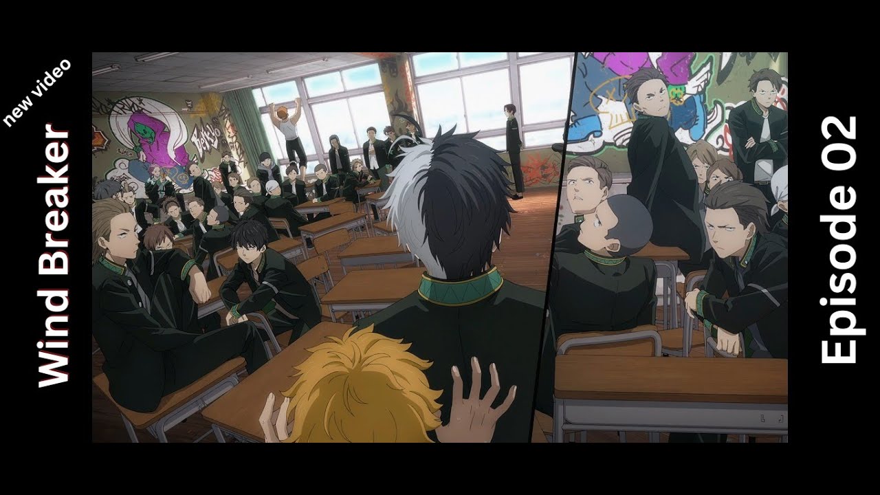 Wind Breaker Episode 2 in Hindi Dubbed / Anime in hindi / Anime ...