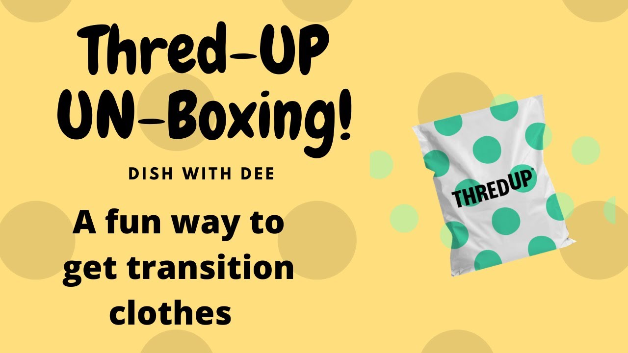 Thred-UP Unboxing | Fun online Consignment Clothing Haul #thredup - YouTube