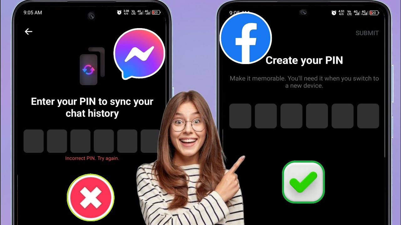 How to Reset End-to-end Encrypted Chat PIN Code on Messenger | Forgot ...