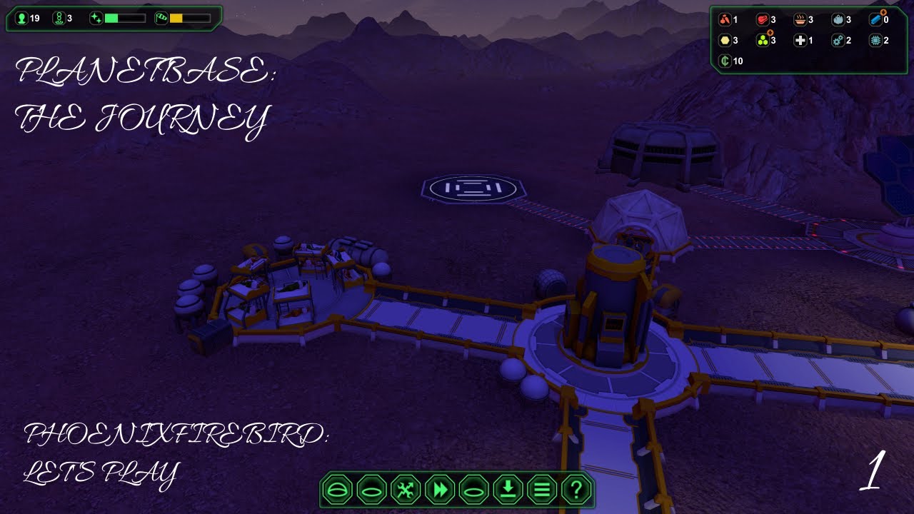 PlanetBase - Let's Play 1 - Starter Colony - YouTube