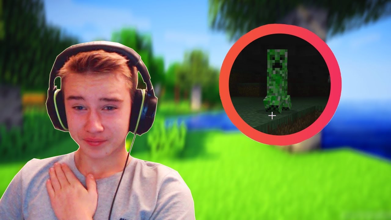 Every time i see a creeper i eat a chilli - Minecraft - YouTube