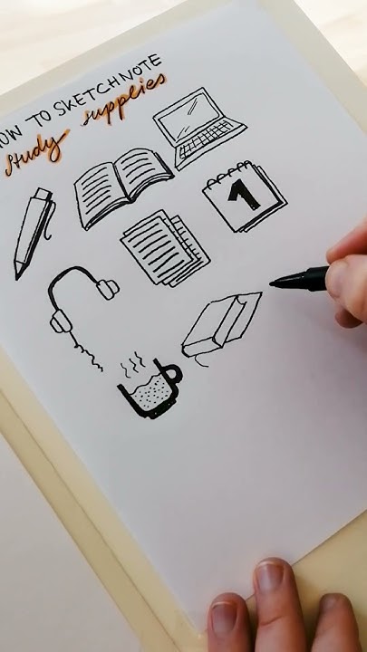 How to Sketchnote study supplies part 2 #sketchnoting #drawing # ...