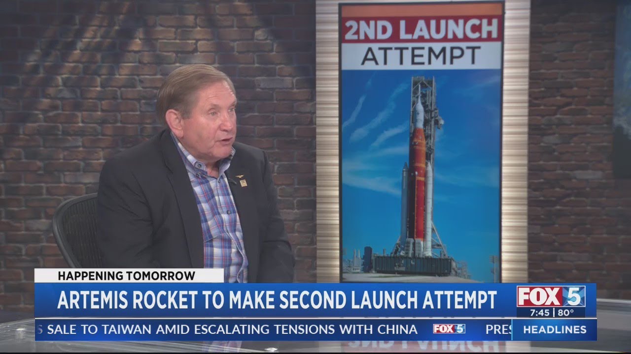 Artemis Rocket To Make Second Launch Attempt - YouTube