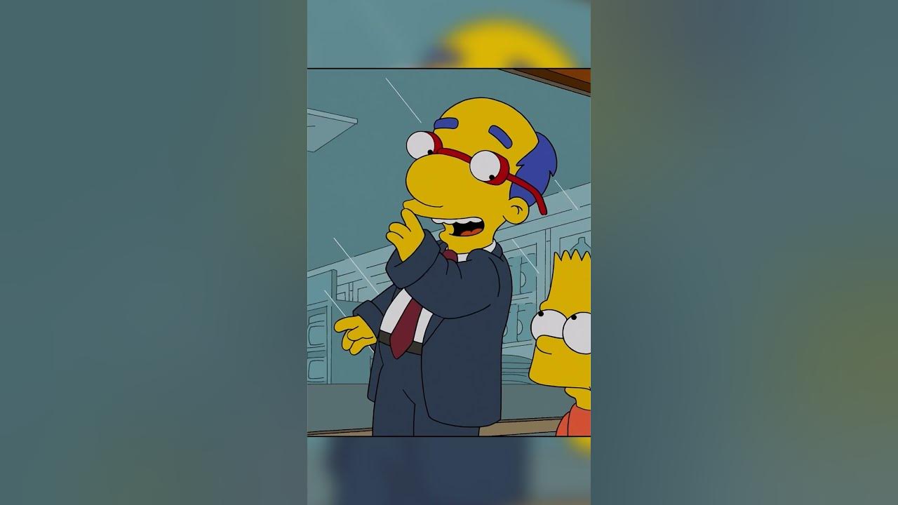 🤯🤣 ¡Bart convierte a Milhouse en adulto y todo se sale de control! | Los Simpson #shorts # ...