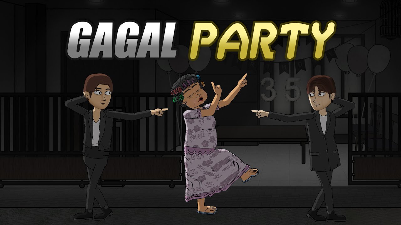 Gagal Party - Trigon - Animasi Lucu - Kartun Lucu - YouTube