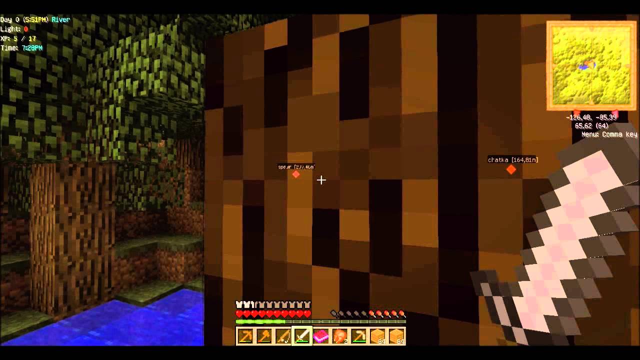 Minecraft Stranded #2 Uroki Wyspy - YouTube