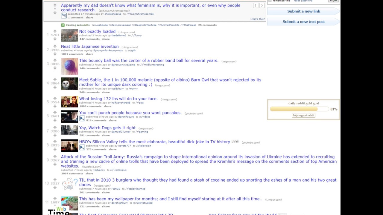 Reddit Website: Evolution Since 2005 - YouTube