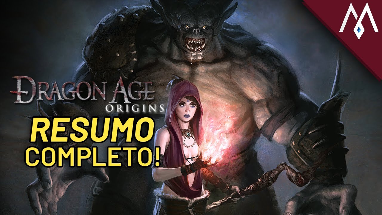 Dragon Age: Origins e DLCs | Resumo completo do jogo da Bioware - YouTube