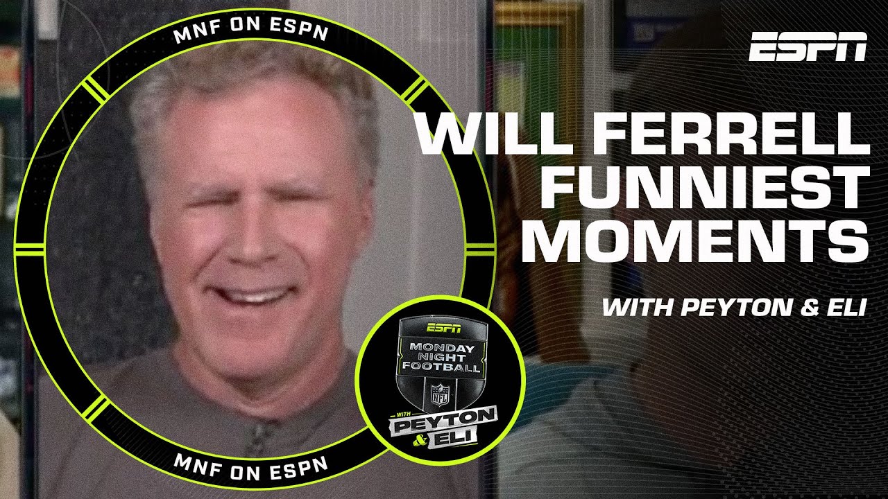 Will Ferrell and DK Metcalf IDENTICAL? 🤣 Ferrell's funniest moments ...