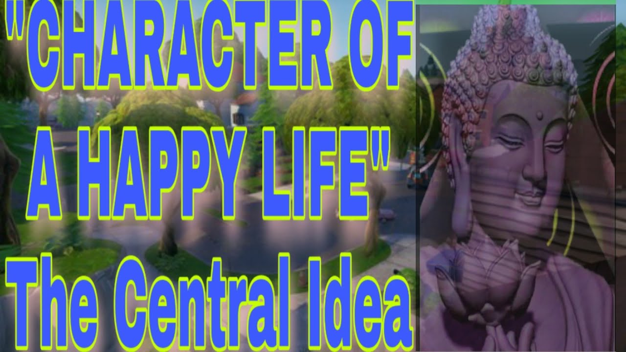 Central Idea of the poem "CHARACTER OF A HAPPY LIFE" - YouTube