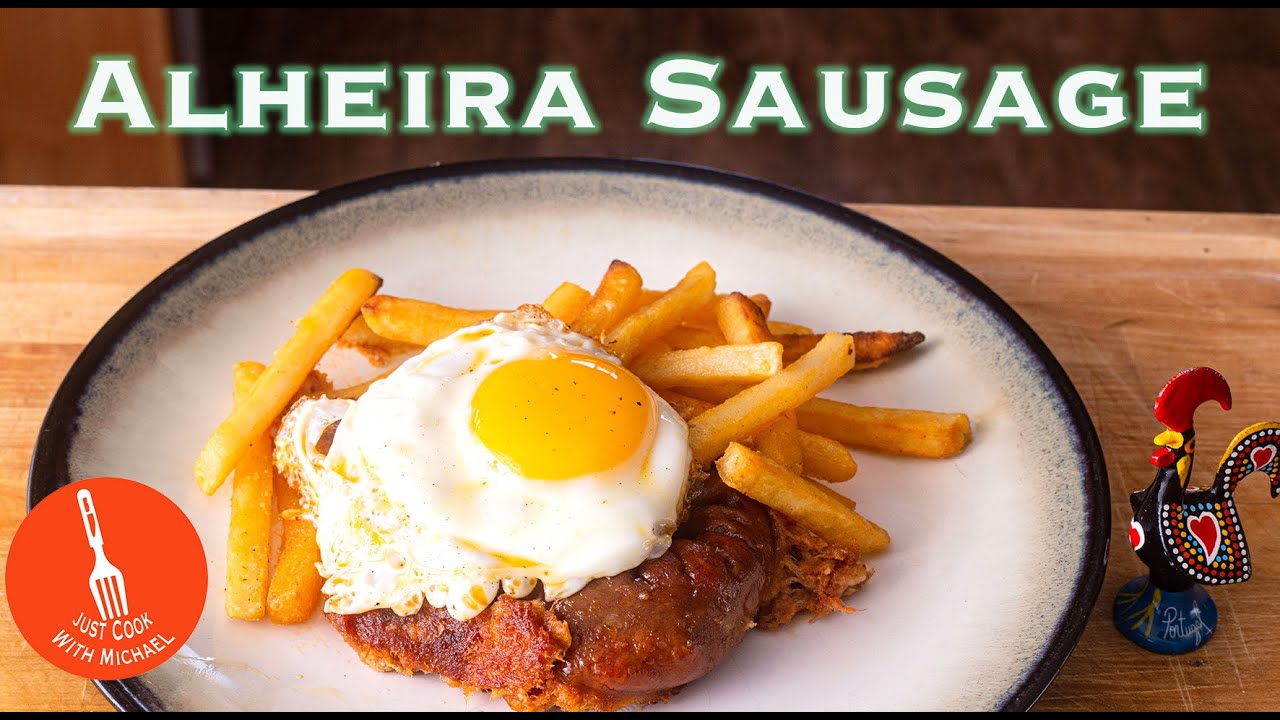 Alheira Sausage (Portugal food history) - YouTube