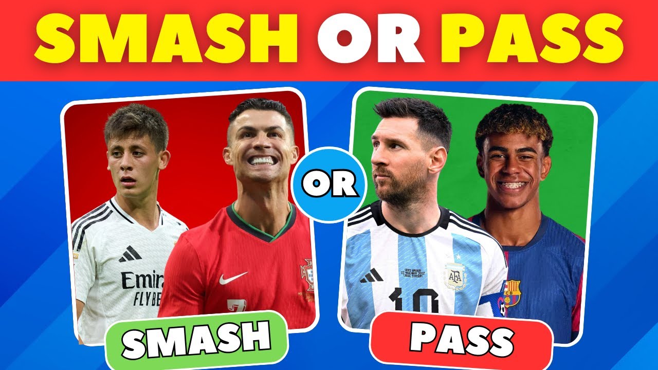 SMASH or PASS 🔥 HOTTEST Footballers EVER ⚽️ - YouTube