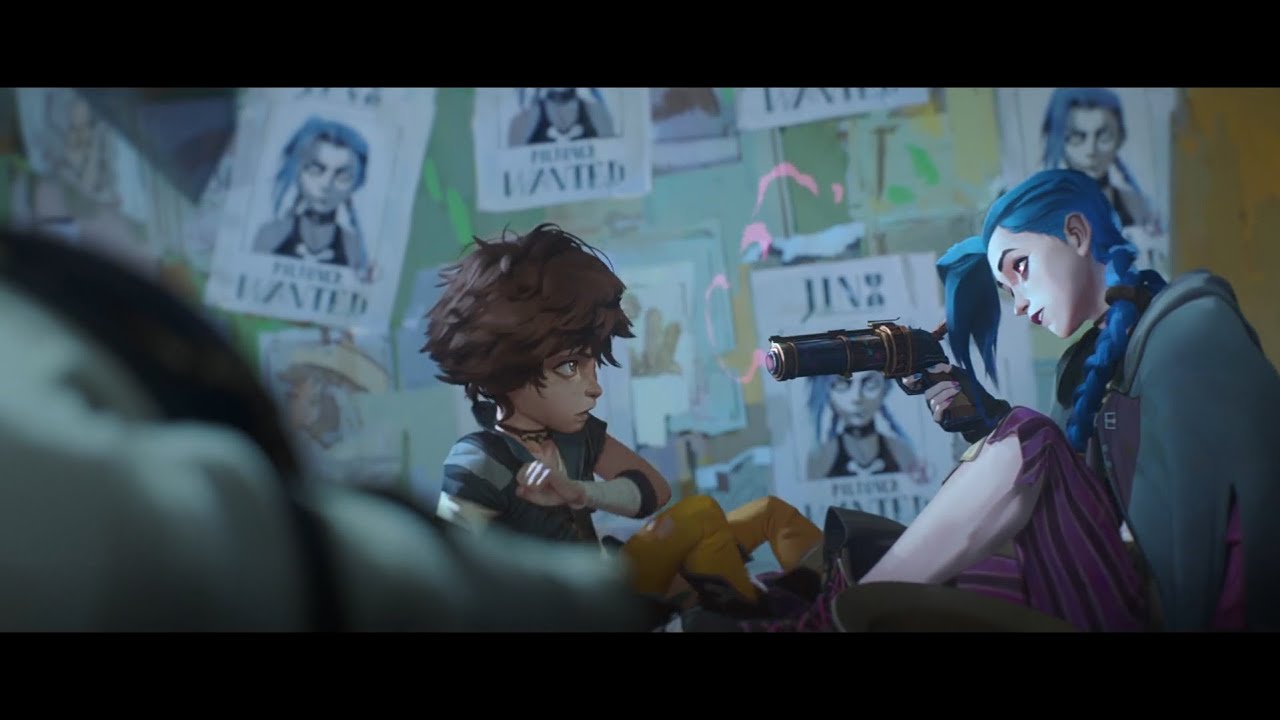 Isha and Jinx meet | Arcane season 2 - YouTube