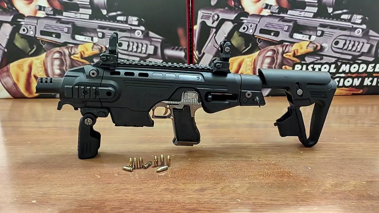 Mini Desert Eagle Pistol Carbine Conversion Kit Unboxing 2024 ...