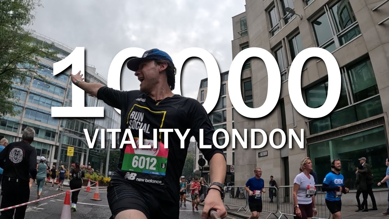 VITALITY LONDON 10000 2024 with a GOPRO - YouTube