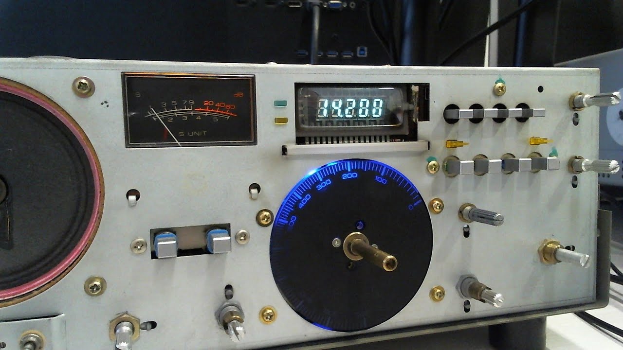 Yaesu FRG 7700 on TEST - (see other video) LIVE receiving in the ...