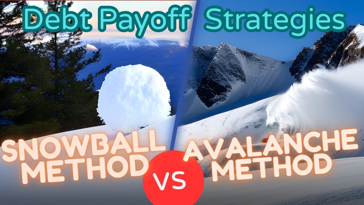 Snowball vs avalanche method to pay down your debt - YouTube