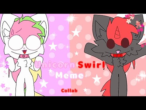 Unicorn Swirl meme [Roblox Adopt me] // collab with @Avrilynn