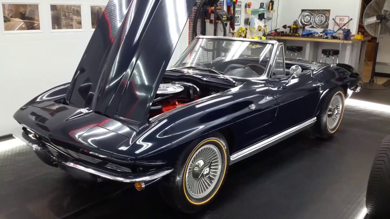 1964 Corvette - Engine Bay - YouTube
