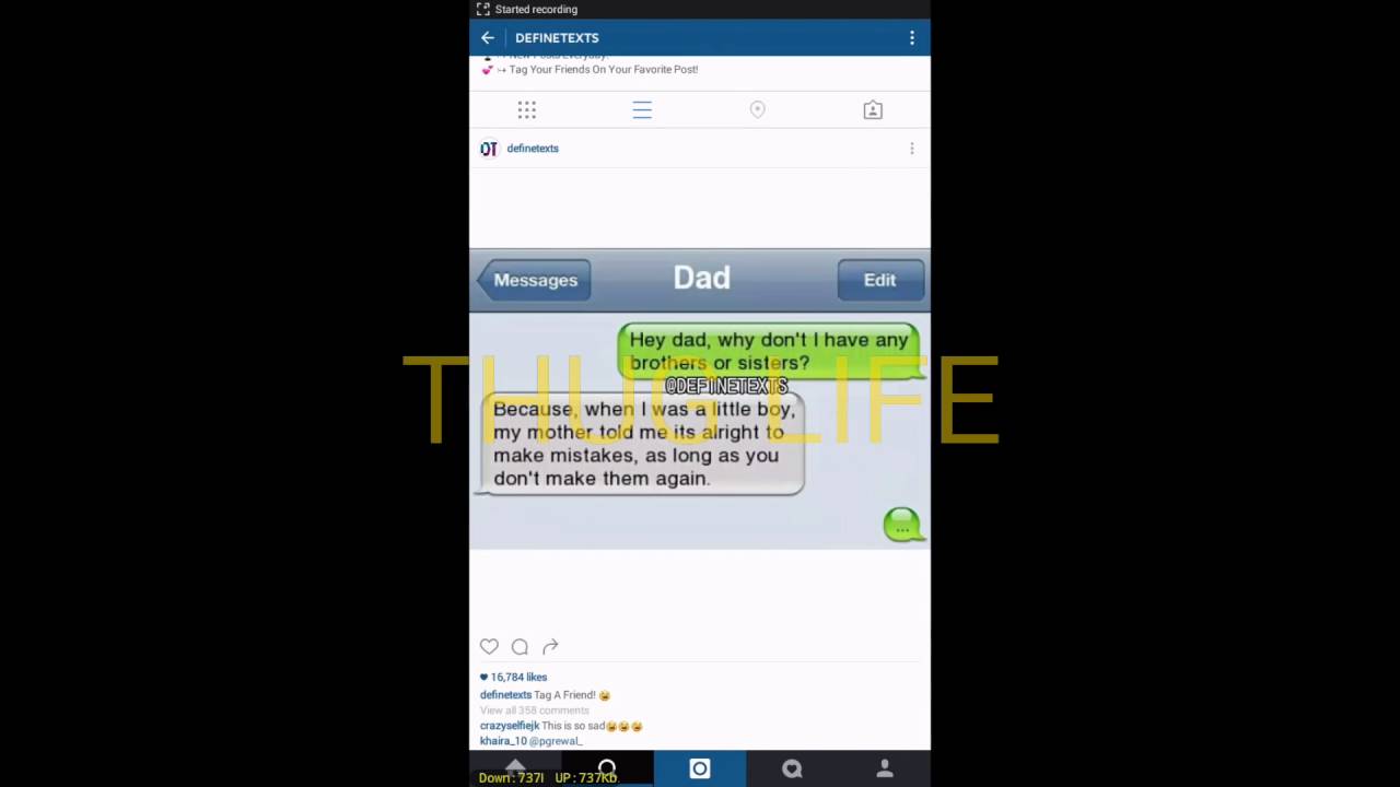 Thug text - YouTube