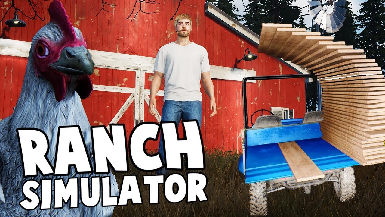 Construyendo Un Gallinero 🐓 Ranch Simulator Youtube