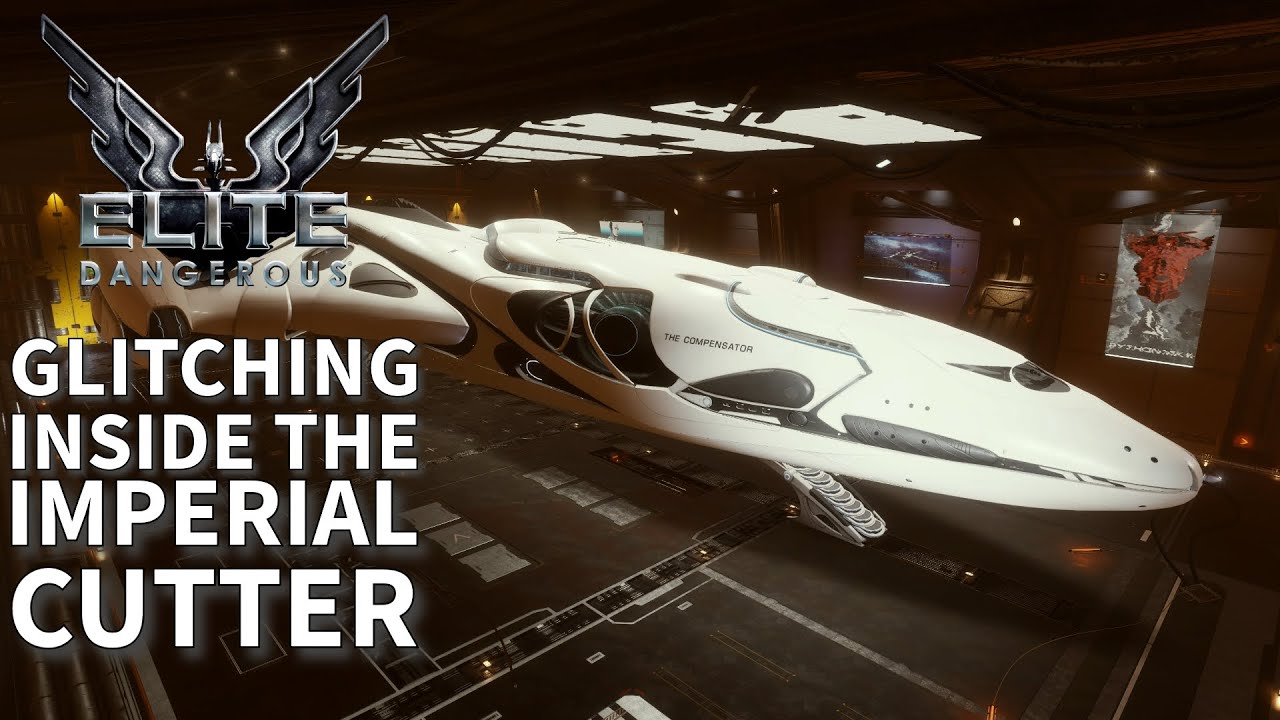 Glitching Inside the Imperial Cutter [Elite Dangerous] - YouTube