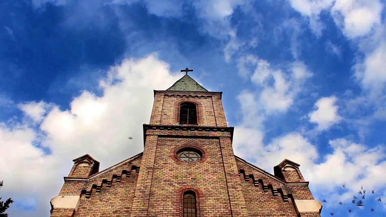 Church Temple Building Cloud Sky Royalty Free Stock Footage - YouTube