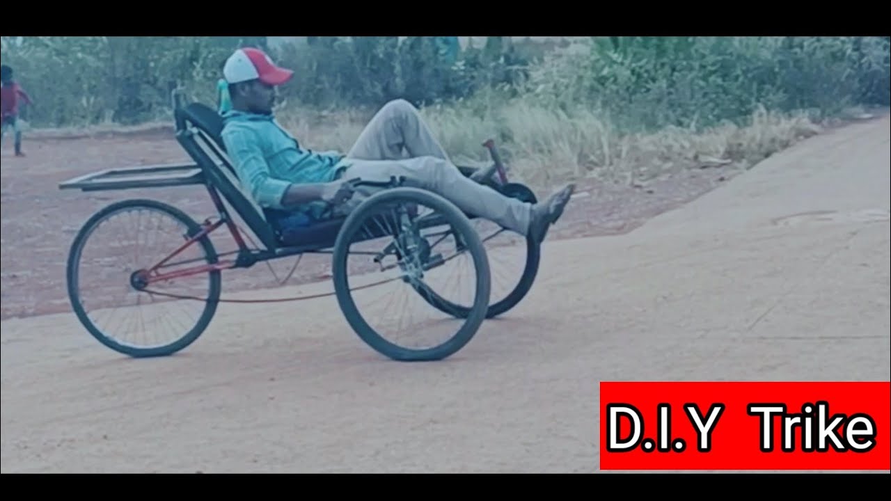 Diy Trike /Recombinant / Indian 3wheel Bicycle / Home Made Trike ...