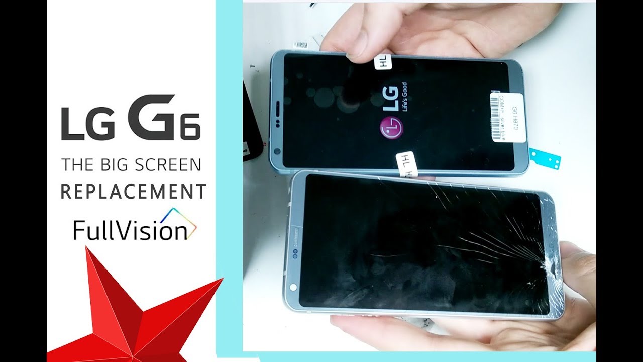 DIY LG G6 (H870) LCD Screen & Digitizer Replacement / Wymiana ...